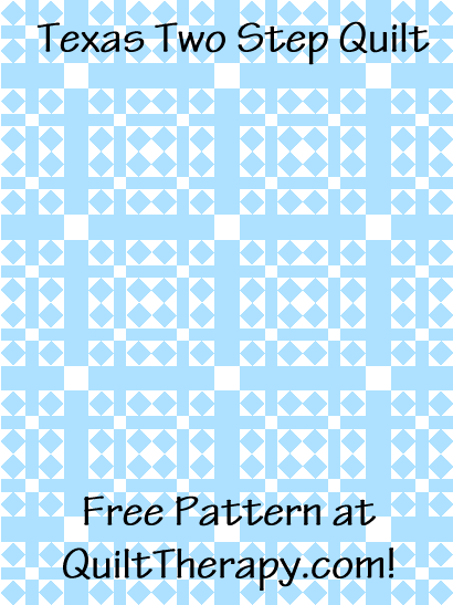 Quilted Kitchen Bonus! Texas Two Step Quilt Block & Texas Two-Step Ribs ...