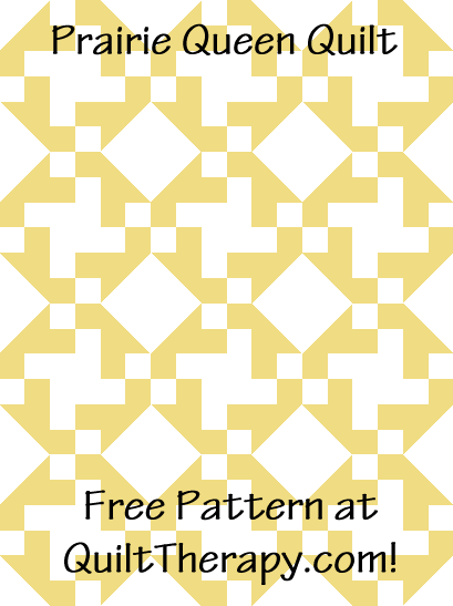 On Cloud Nine: Prairie Queen Quilt Block – Quilt Therapy