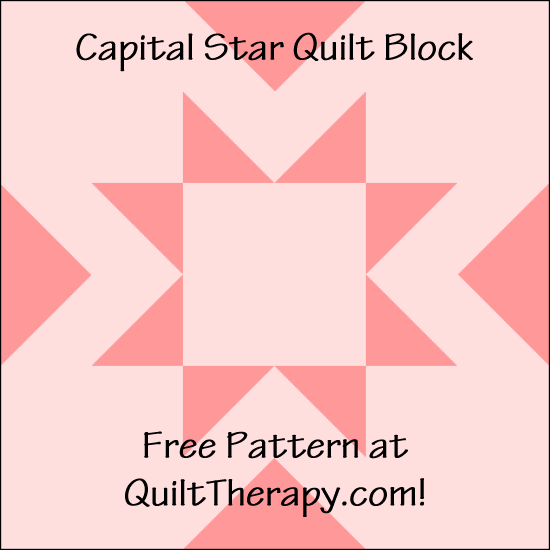 Star Power: Capital Star Quilt Block & Capital Star Variation Quilt ...
