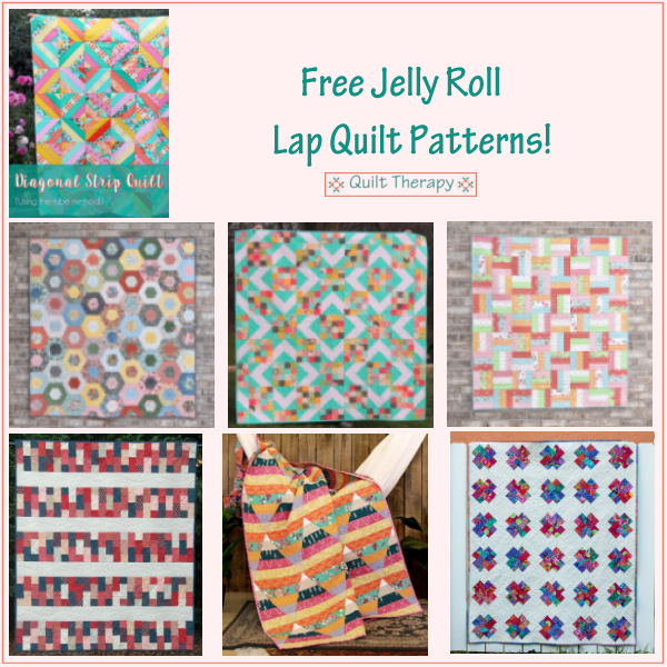 Monday Funday! Free Jelly Roll Lap Quilt Patterns! – Quilt Therapy