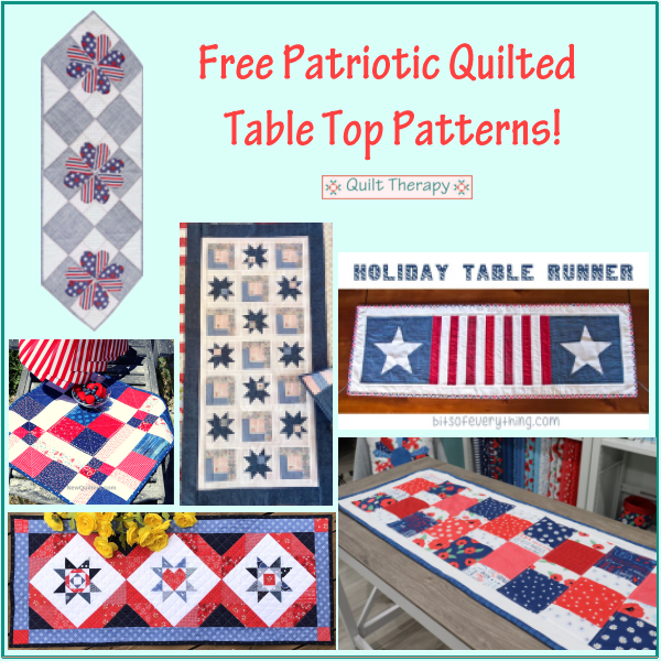 Tantalizing Tuesday! Free Patriotic Quilted Table Top Patterns! – Quilt ...
