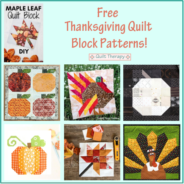 Tantalizing Tuesday! Free Thanksgiving Quilt Block Patterns! – Quilt ...