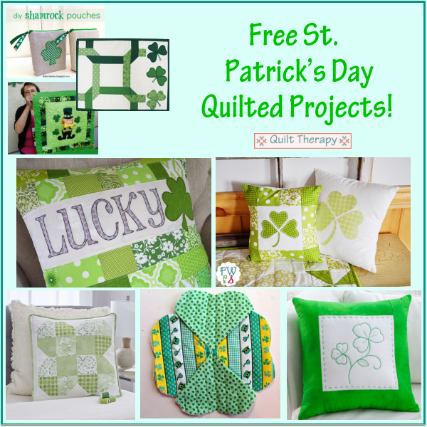 Tantalizing Tuesday! Free St. Patrick’s Day Quilted Projects! – Quilt ...