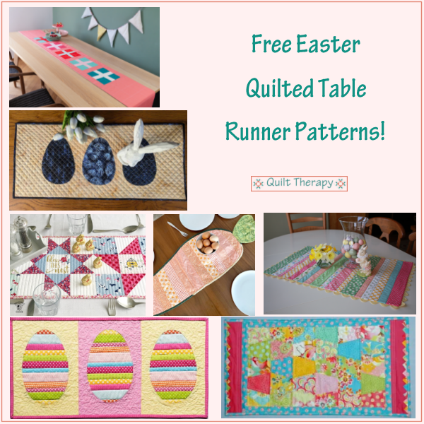 Thankful Thursday! Free Easter Quilted Table Runner Patterns! – Quilt ...